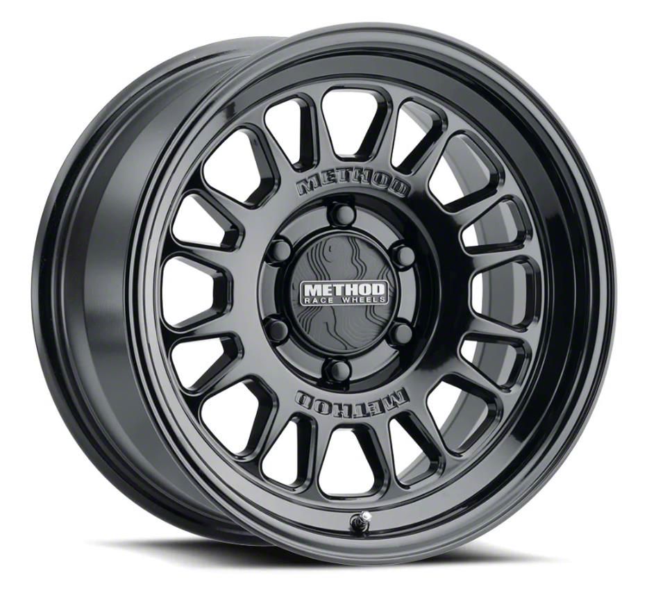 Method Race Wheels Silverado 2500 MR318 Gloss Black 8-Lug Wheel; 18x9 ...