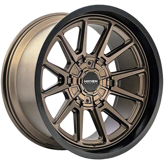 Mayhem Wheels RAM 3500 Intrepid Matte Bronze 8-Lug Wheel; 18x9; -12mm ...
