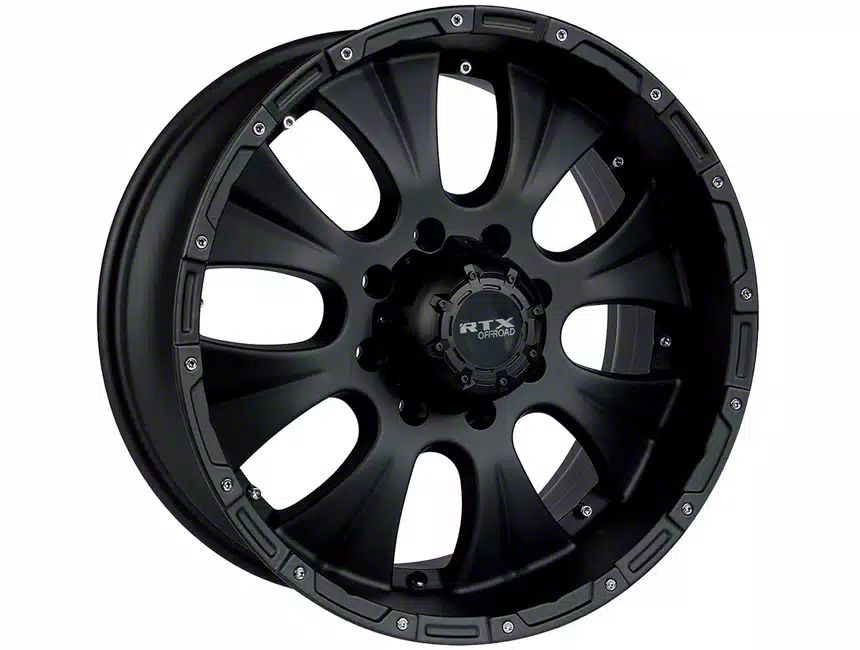 RTX Offroad Wheels RAM 2500 Crawler Matte Black 8-Lug Wheel; 17x8; 20mm ...