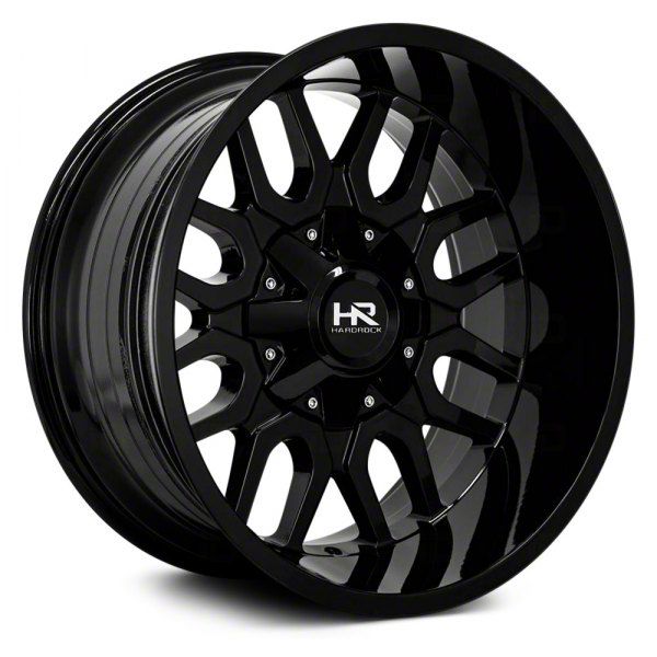 Hardrock Offroad Silverado 2500 Commander Gloss Black 8-Lug Wheel ...
