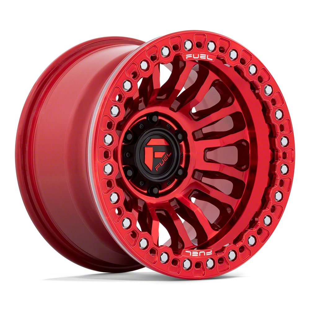 Fuel Wheels RAM 2500 Rincon Beadlock Candy Red 8-Lug Wheel; 17x9; -38mm ...