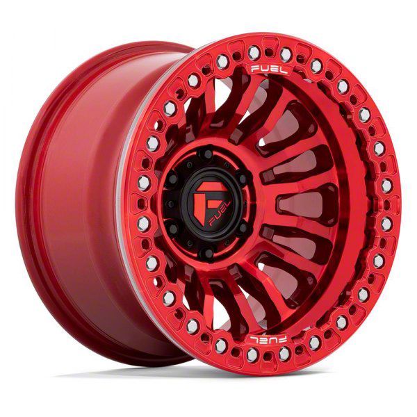 Fuel Wheels Sierra 2500 Rincon Beadlock Candy Red 8-Lug Wheel; 20x10 ...