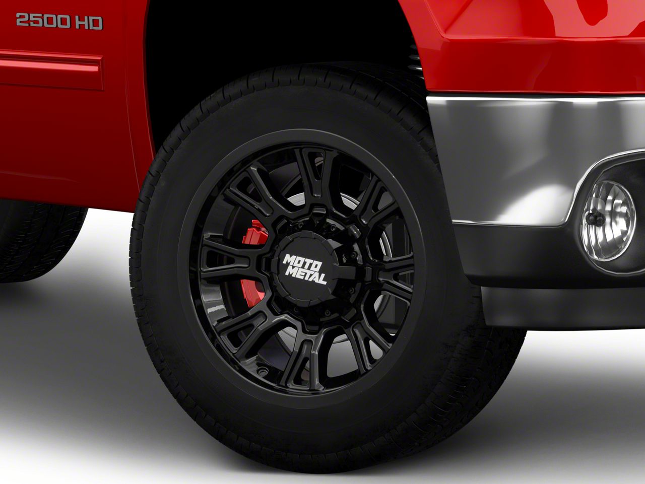 Moto Metal Silverado 2500 Legacy Gloss Black 8-Lug Wheel; 20x9; 1mm ...