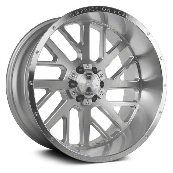 Axe Wheels RAM 2500 AX2.1 Silver 8-Lug Wheel; 20x10; -19mm Offset ...
