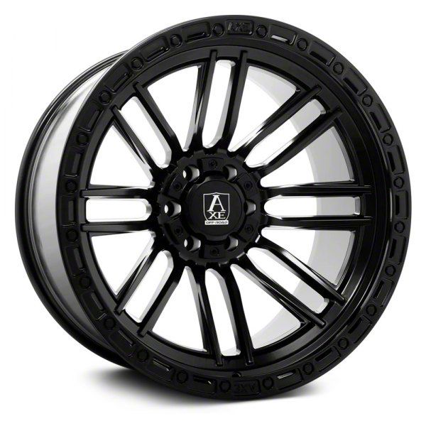 Axe Wheels RAM 2500 Icarus Satin Black 8-Lug Wheel; 20x10; -19mm Offset ...