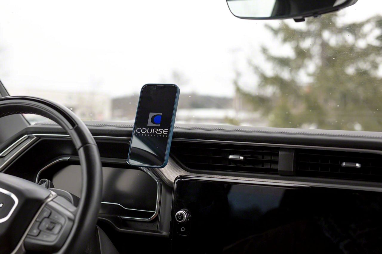 Sierra 2500 Direct Fit Phone Mount with Charging Auto Closing Cradle ...