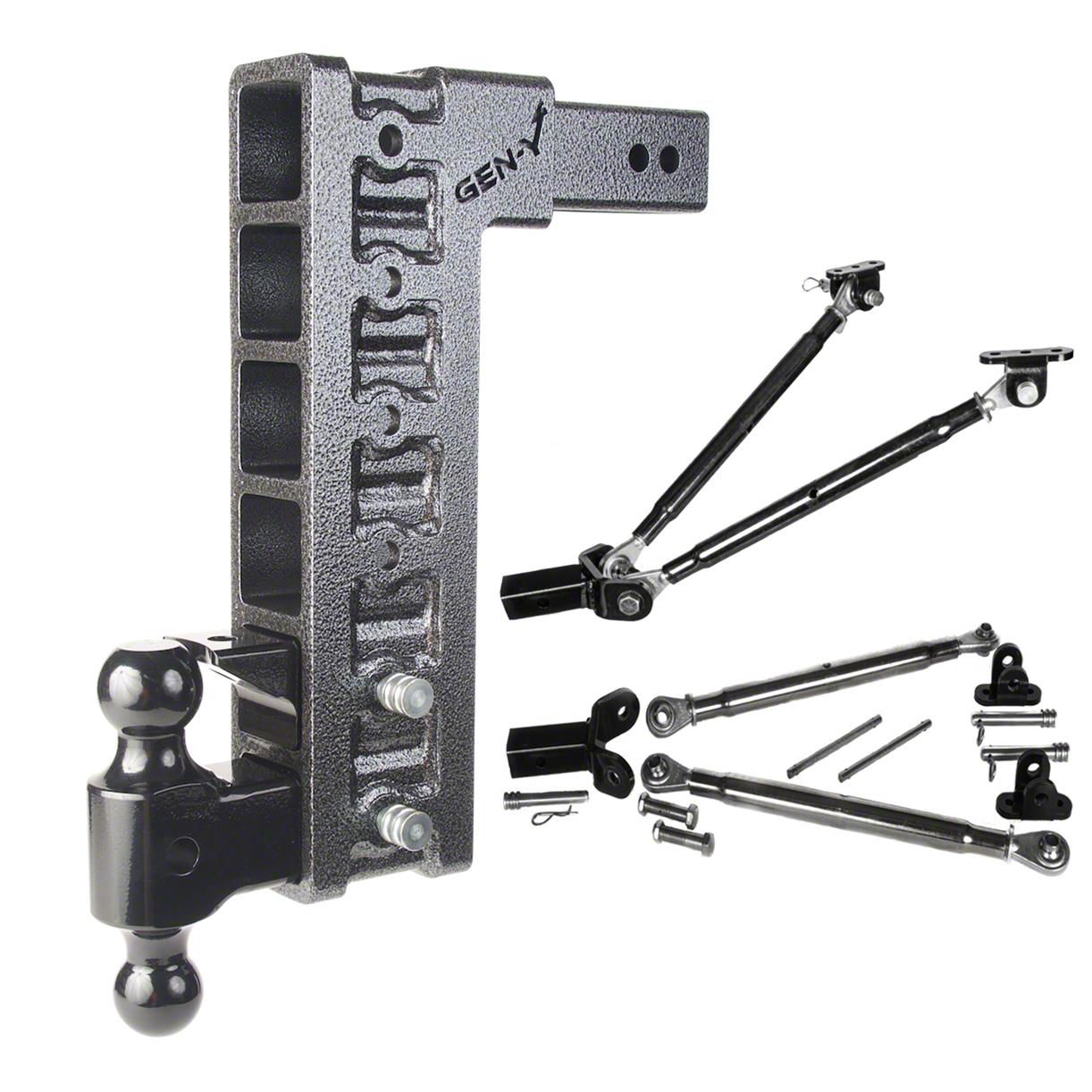 Gen-Y Hitch F-150 Mega-Duty 2.50-Inch Receiver Hitch 21K Adjustable ...