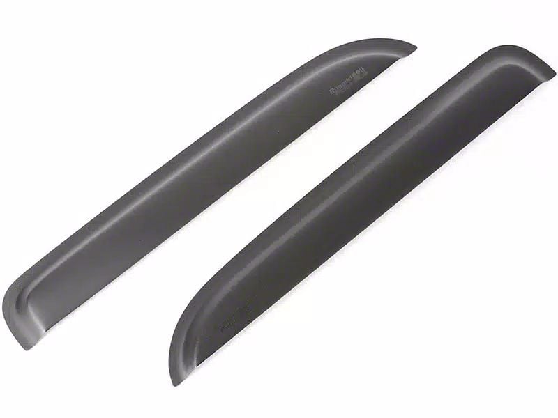 Rugged Ridge RAM 2500 Rear Window Visors; Matte Black 81349.83 (03-09 ...