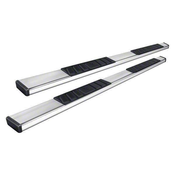 RAM 3500 4-Inch Riser Running Boards; Stainless Steel (10-23 RAM 3500 ...