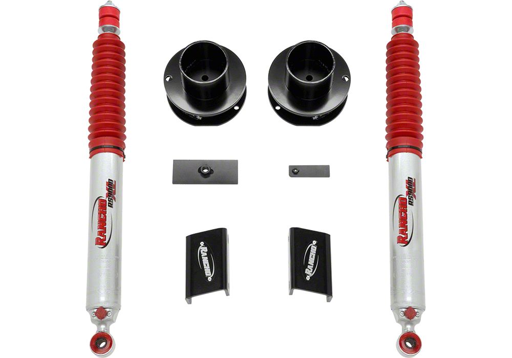 Rancho RAM 3500 2.50-Inch Front Level-IT System with Front RS9000XL ...