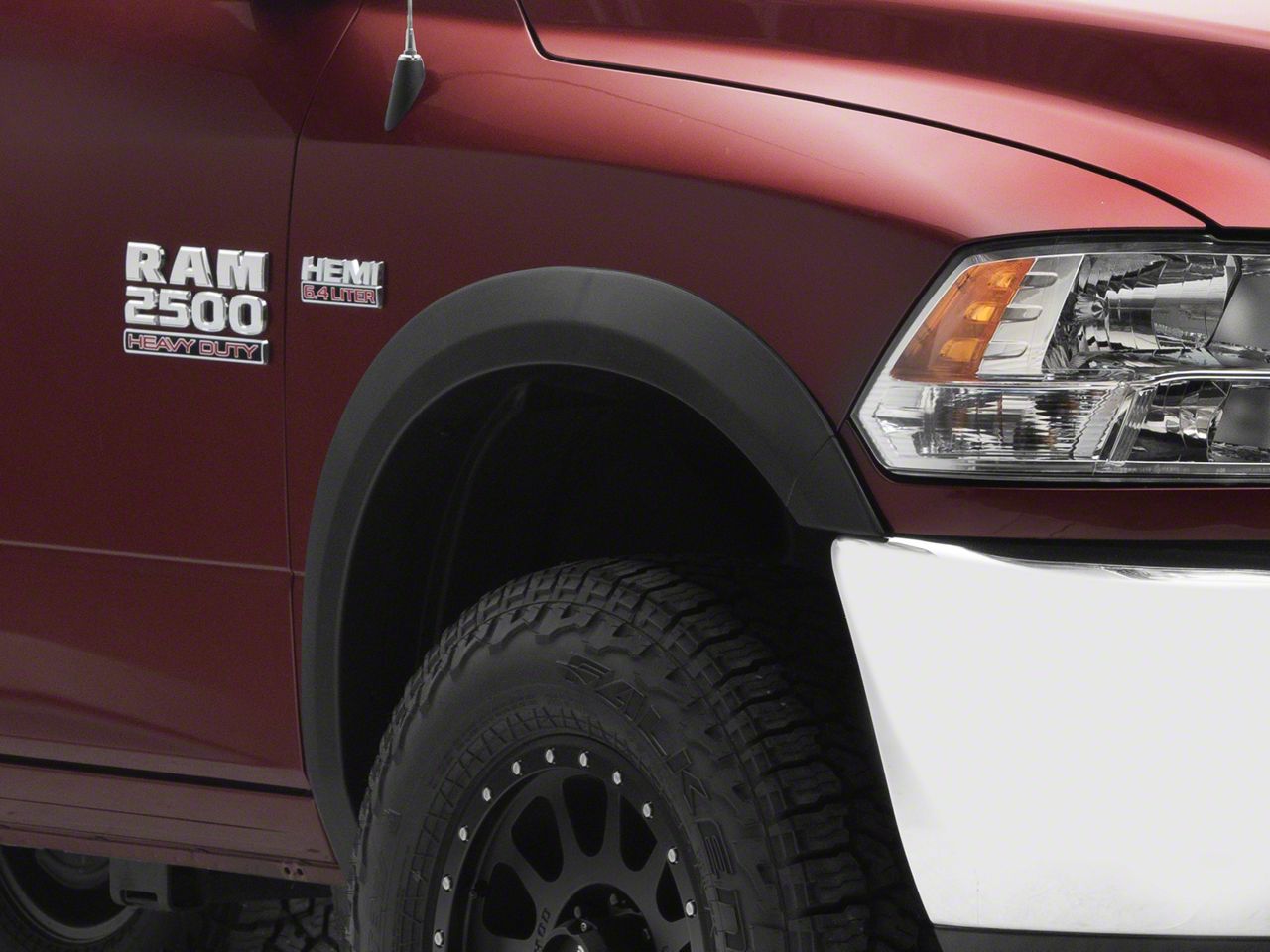 RAM 2500 Factory Style Fender Flares; Textured Black (10-18 RAM 2500 ...