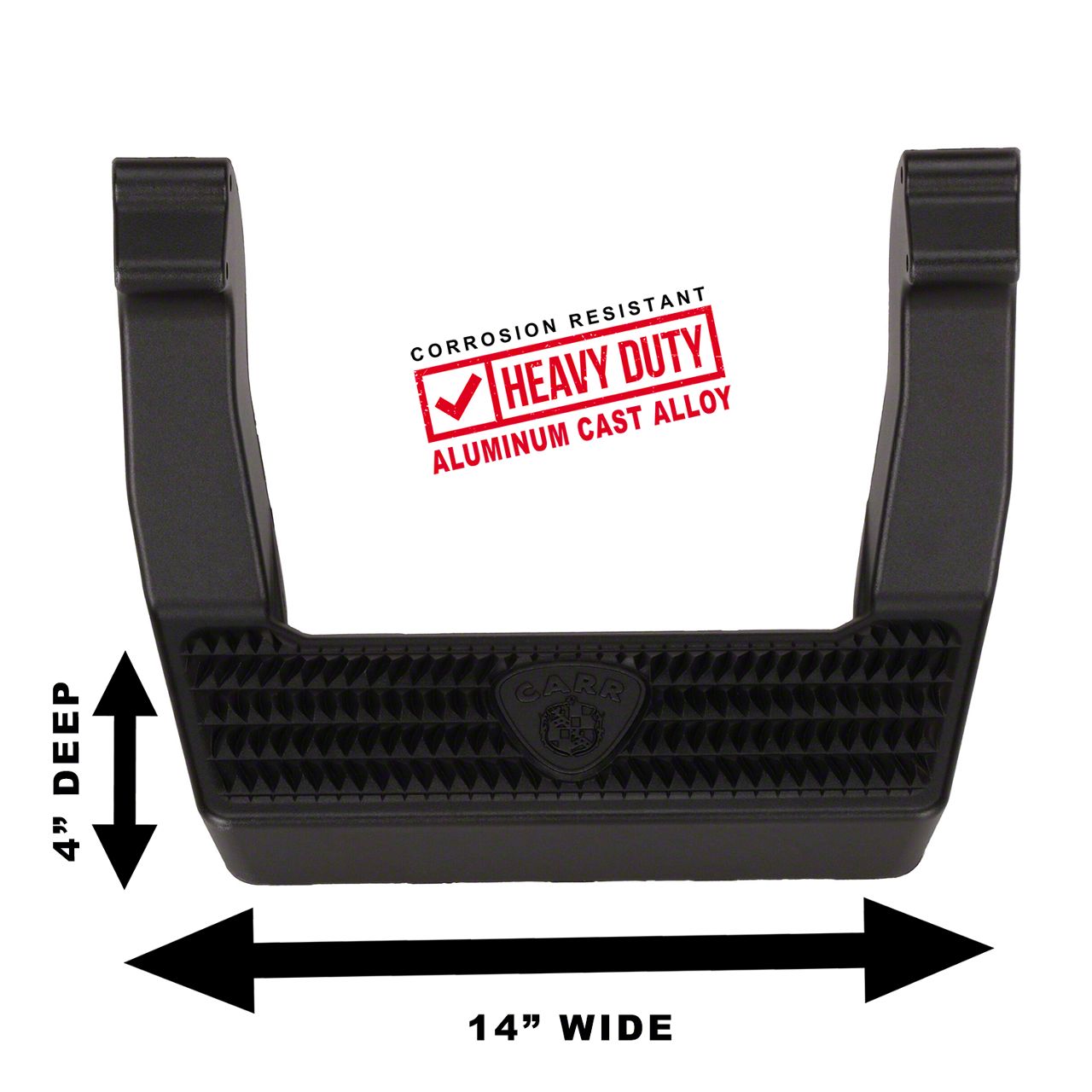 Carr RAM 2500 LD Side Step; Black 119771-1 (10-23 RAM 2500) - Free Shipping