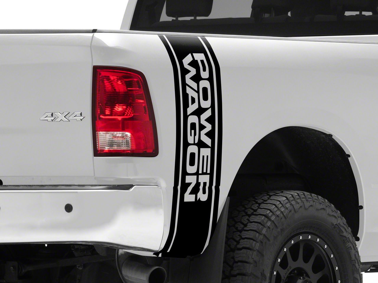 RAM Officially Licensed RAM 2500 Power Wagon Rear Vertical Stripe ...