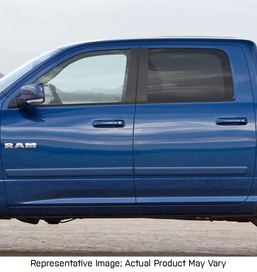 RAM 2500 Painted Body Side Molding; Delmonico Velvet Red Pearl (10-18 RAM 2500 Crew Cab, Mega ...