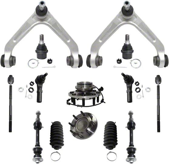 RAM 3500 Front Upper Control Arms, Wheel Hub Assemblies and Tie Rods ...