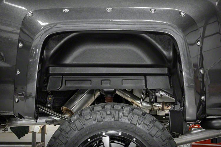 Rough Country Silverado 2500 Rear Wheel Well Liners 4215 (15-19 ...