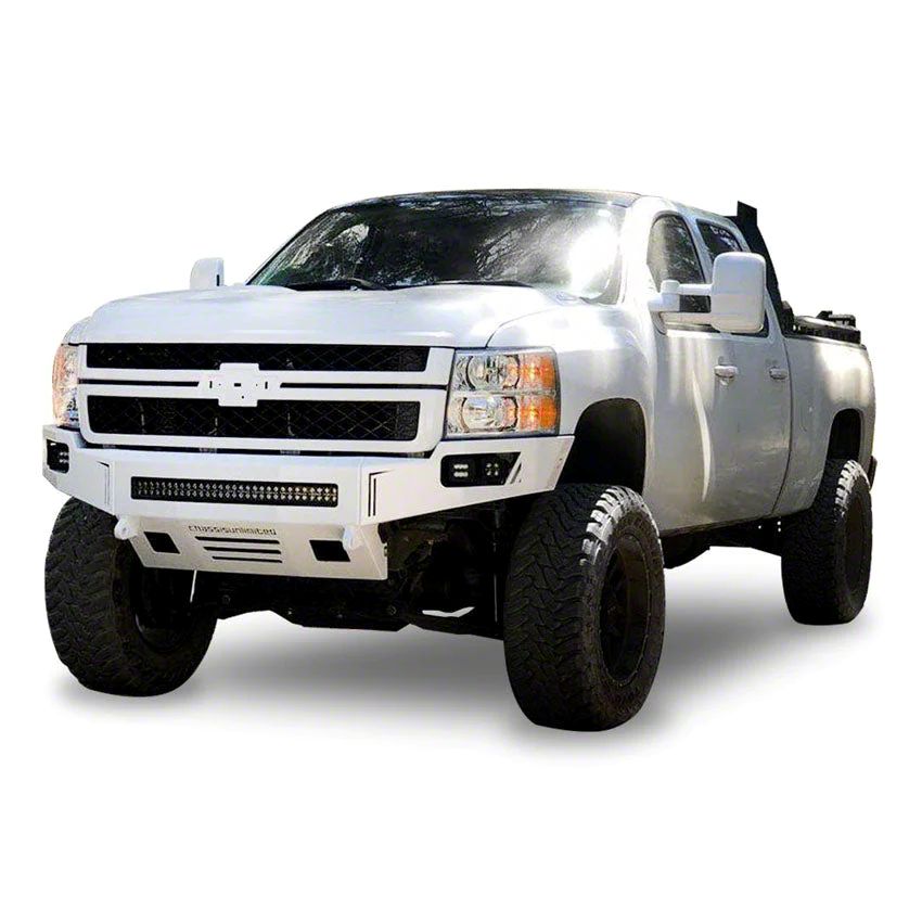 Chassis Unlimited Silverado 2500 Octane Series Front Bumper; Black ...