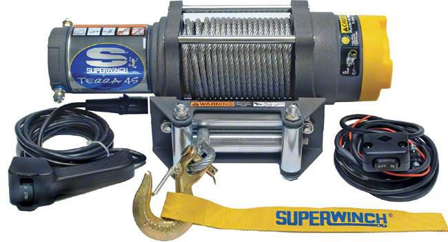 Superwinch Sierra 3500 4,500 lb. Terra 45 Winch with Steel Cable ...