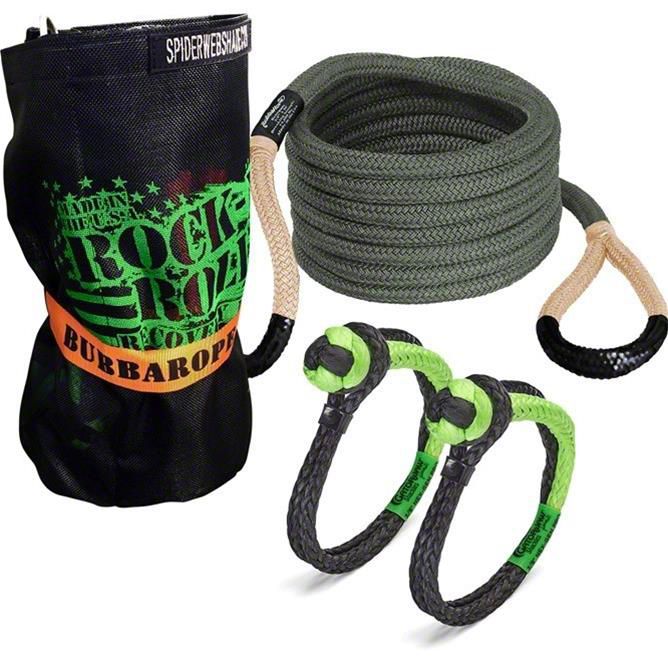 Bubba Rope RAM 1500 Rock-N-Roll Recovery Kit; 7/8-Inch x 20-Foot 251627 ...
