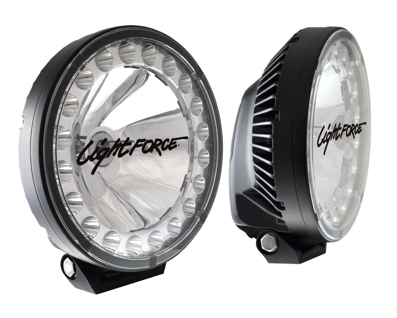 Lightforce F-350 Super Duty 9-Inch HTX 2 Hybrid HID and LED Lights ...