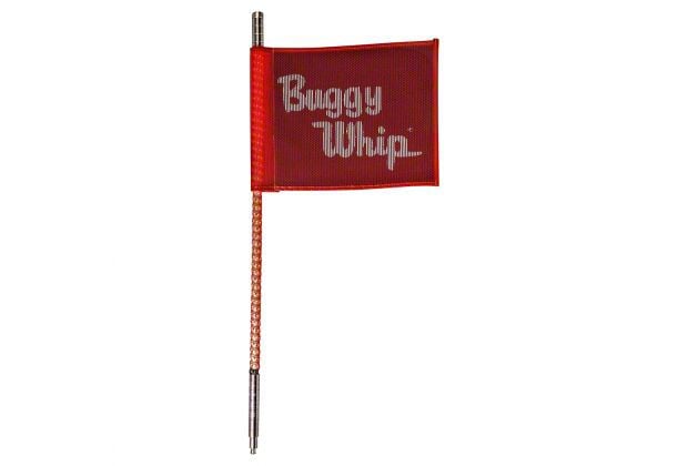 Sierra 2500 2-Foot Bright Red LED Whip with 10-Inch x 12-Inch Red Buggy ...