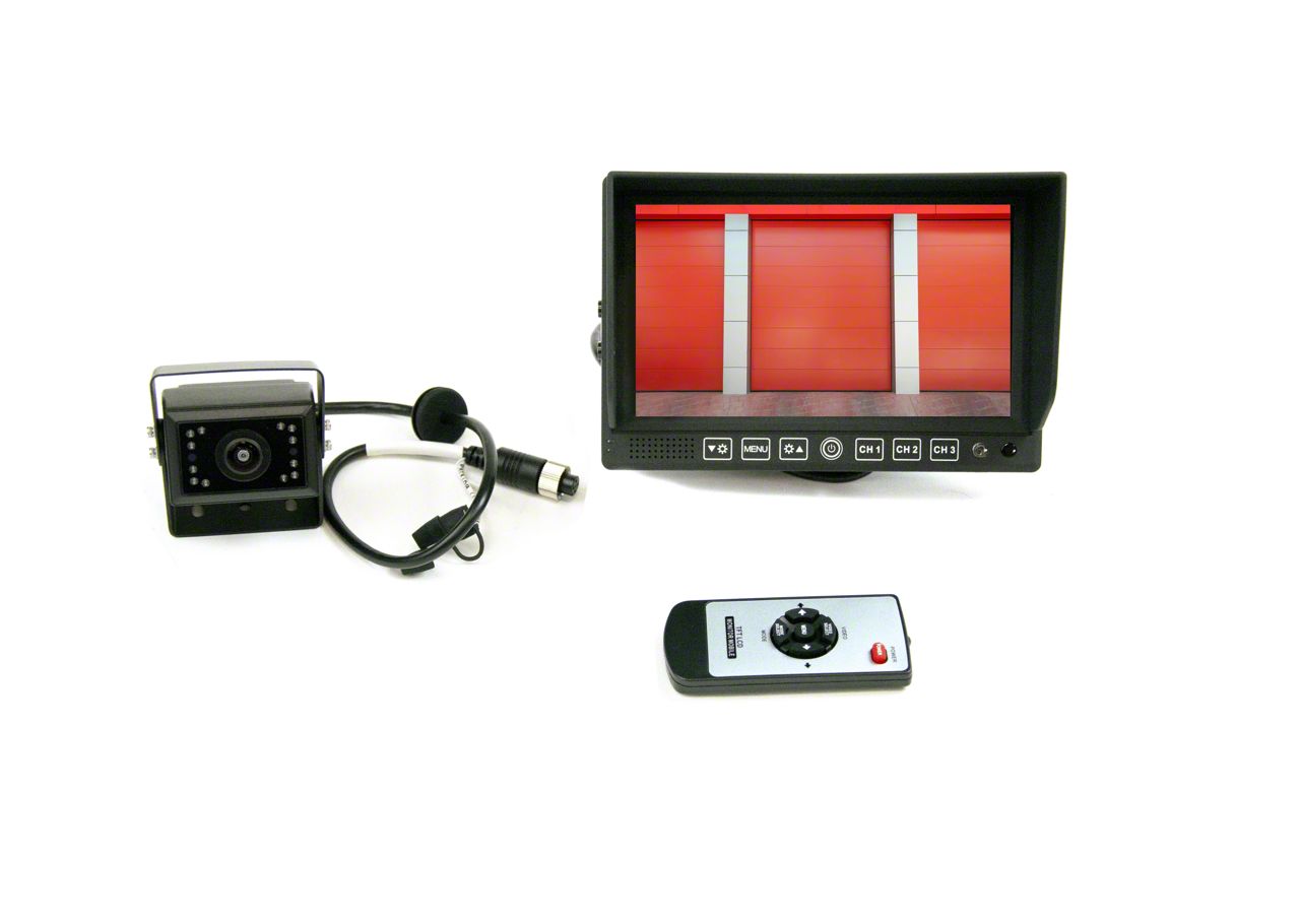Tahoe Transparent Trailer HD Monitor Dual Camera Rear Vision System ...
