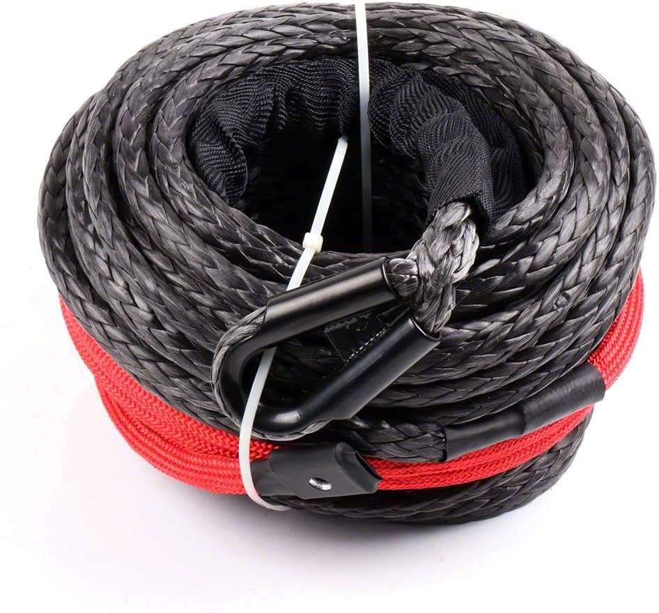 RAM 2500 3/8-Inch x 95-Foot Synthetic Winch Rope; 20,500 lb. - Free ...