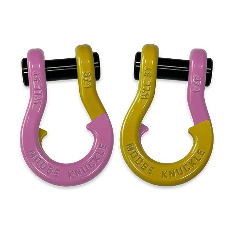 Moose Knuckle Offroad F-150 Jowl Split Recovery Shackle Combo; Pretty ...