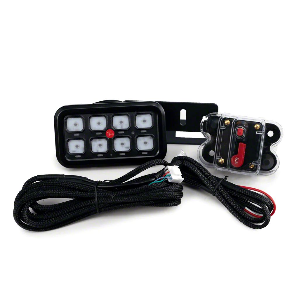 Vivid Lumen Industries RAM 1500 8-Port Auxiliary Switch Panel 8PORT ...