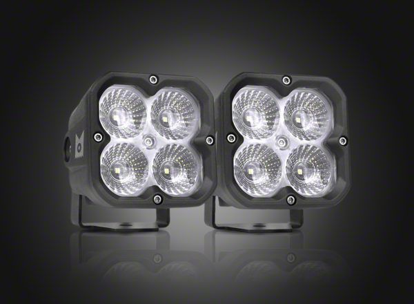 Colorado Concept Series 3-Inch Cube LED Pod Lights; Flood Beam ...