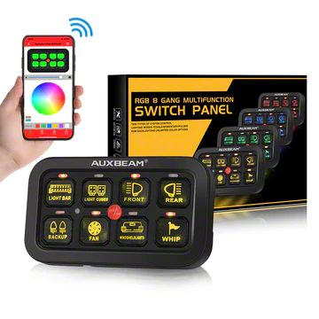 RAM 2500 AR-800 Series RGB 8-Gang Multifunction Switch Panel with App ...
