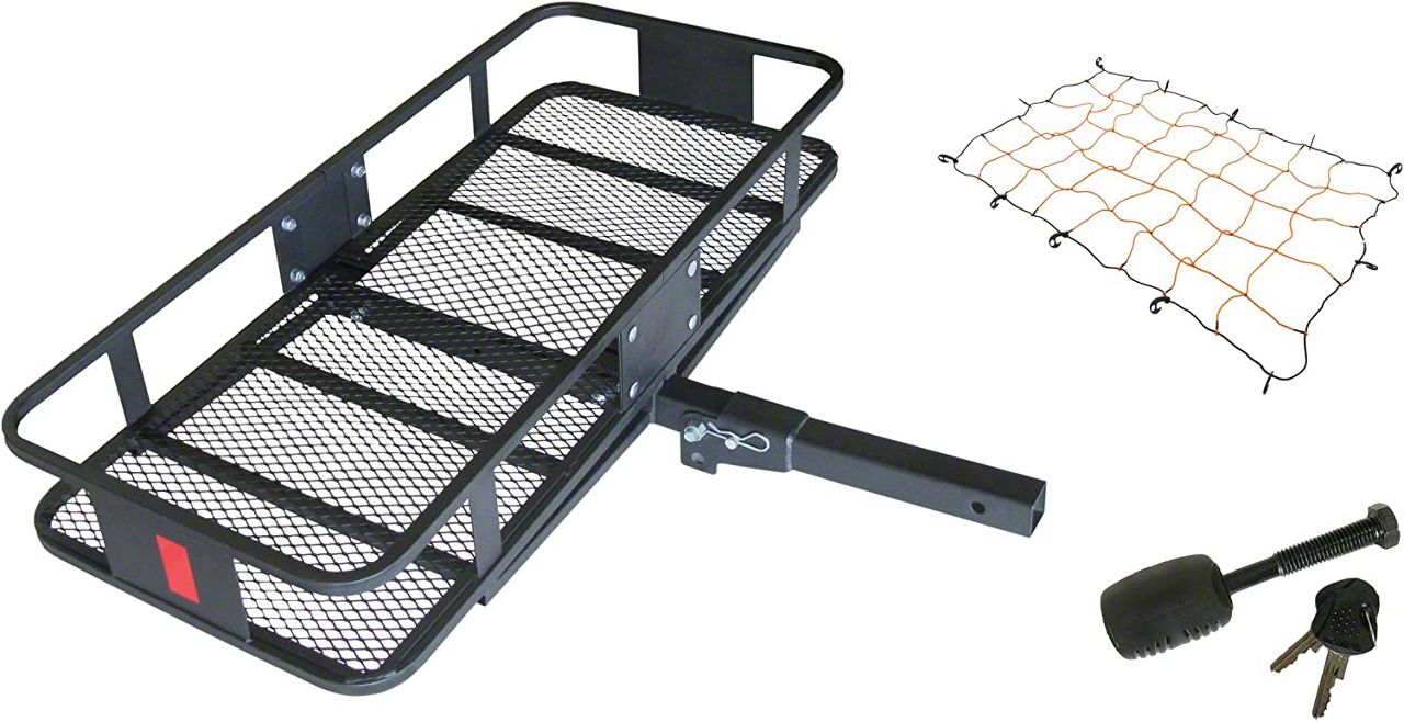 Colorado 2-Inch Receiver Hitch Deluxe Fold-Up Cargo Carrier Kit ...