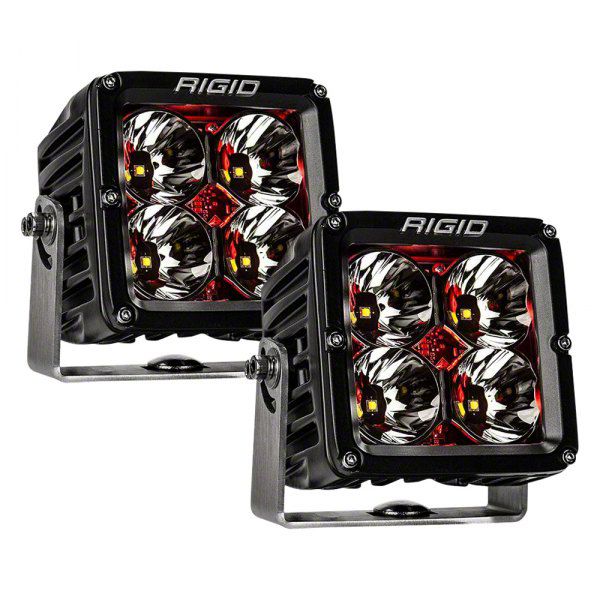 Rigid Industries RAM 3500 Radiance Pod XL LED Lights with Red Backlight ...