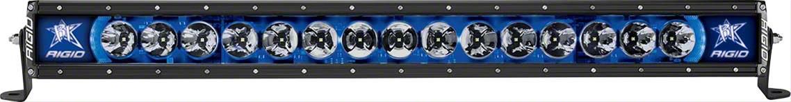 Rigid Industries RAM 2500 30-Inch Radiance Plus LED Light Bar with Blue ...