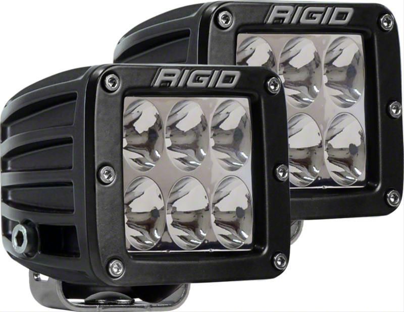 Rigid Industries Sierra 1500 D-Series LED Pod Lights; Amber Driving ...