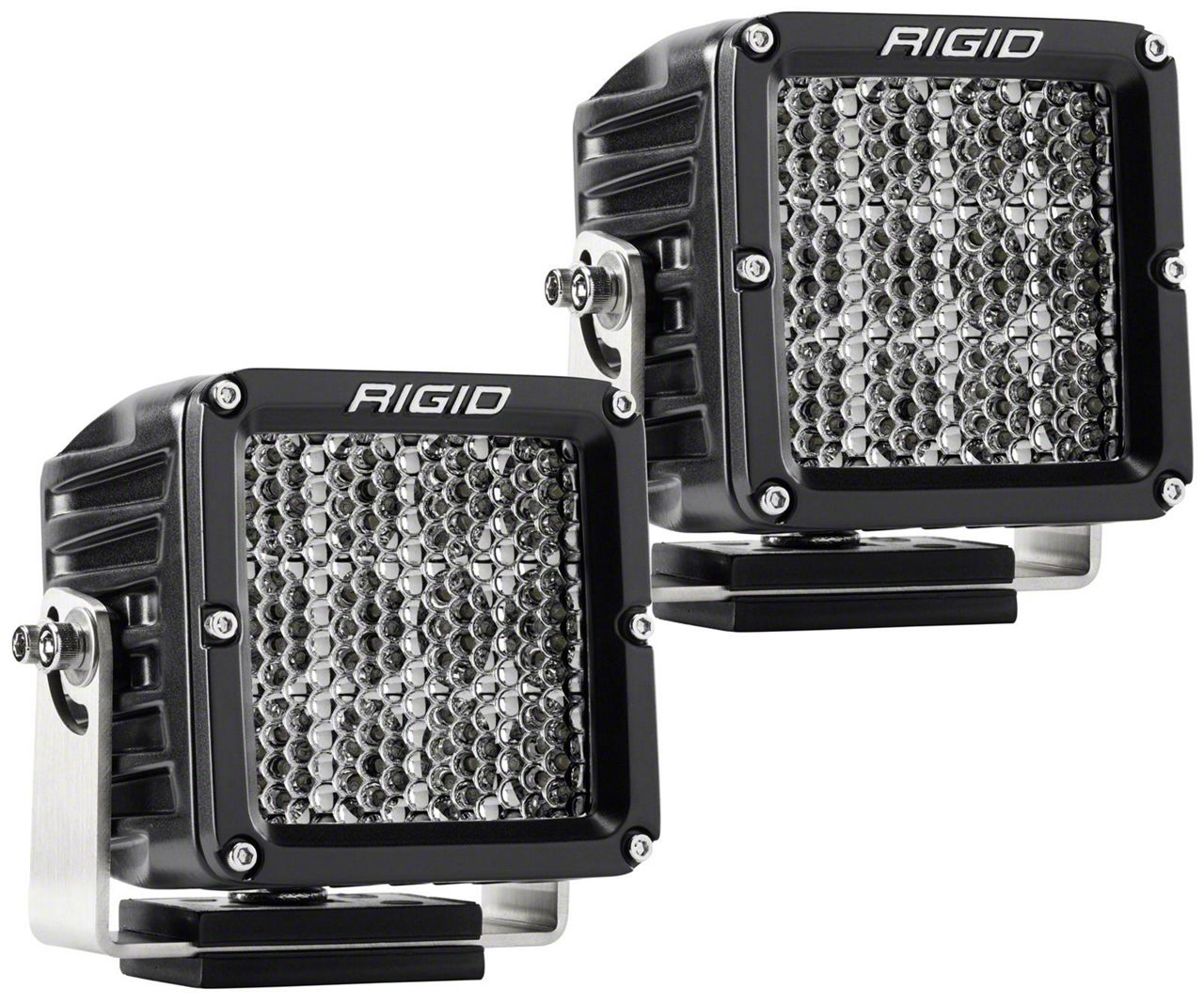 Rigid Industries Dakota D-XL Pro Series LED Lights; Driving Diffused ...