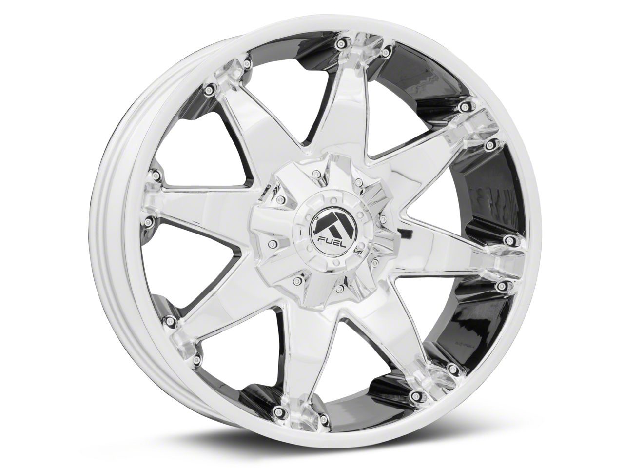 Fuel Wheels Dakota Octane Chrome 5-Lug Wheel; 20x9; 1mm Offset ...