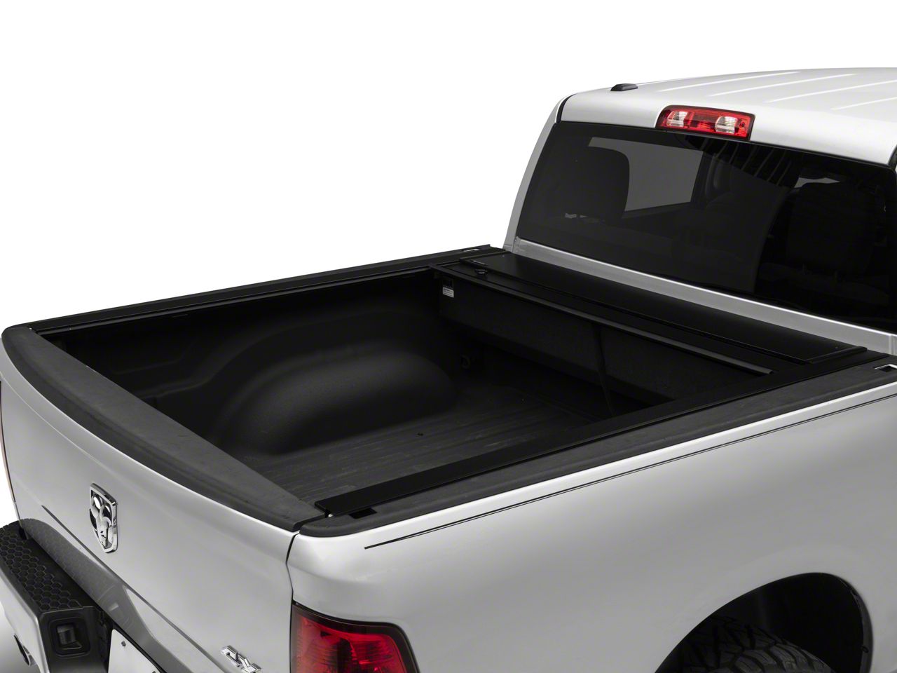 Pace Edwards RAM 1500 JackRabbit Retractable Bed Cover; Gloss Black ...
