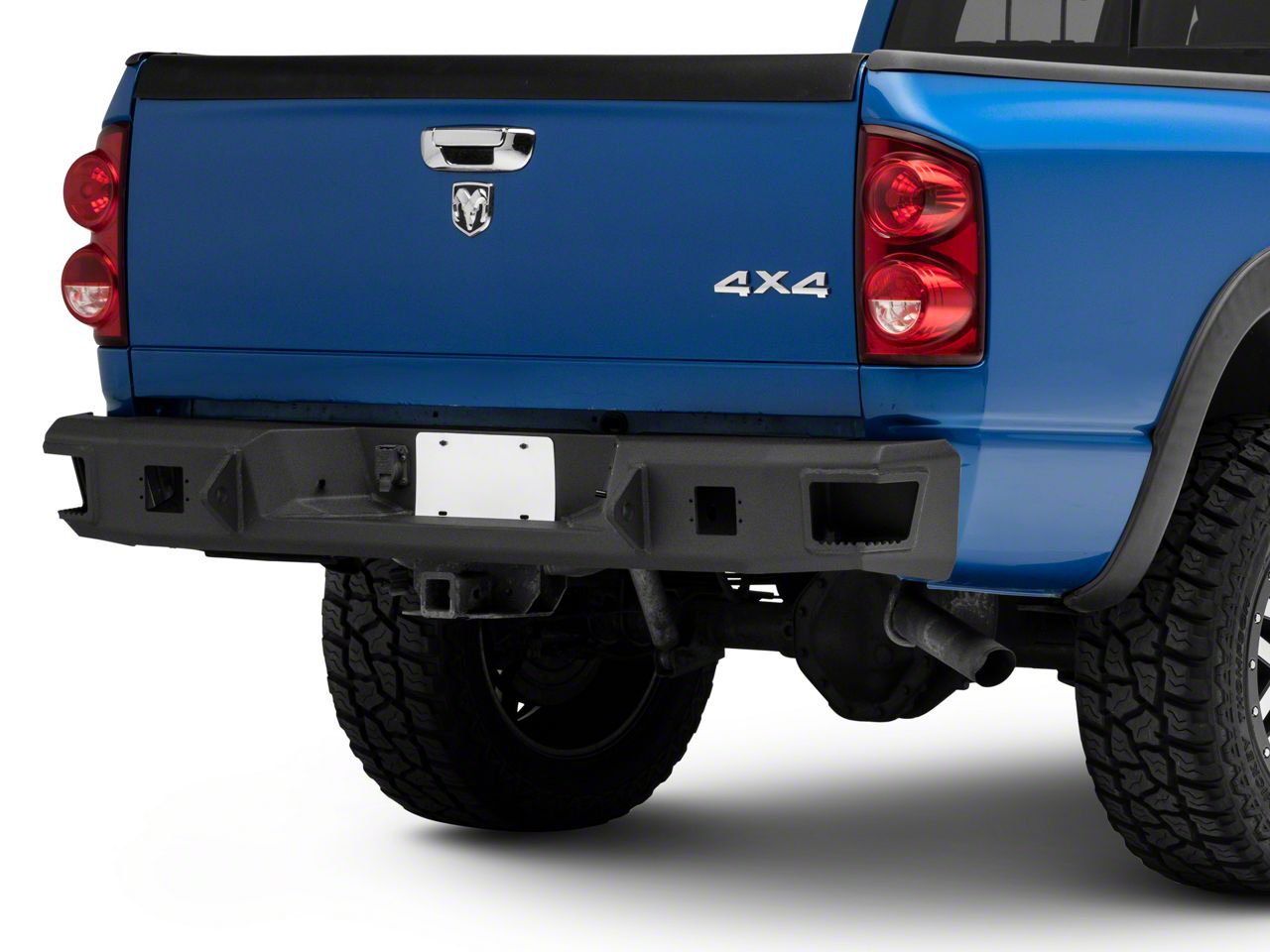Hammerhead RAM 1500 Rear Bumper with Flush Mount Reverse Light Cutouts ...