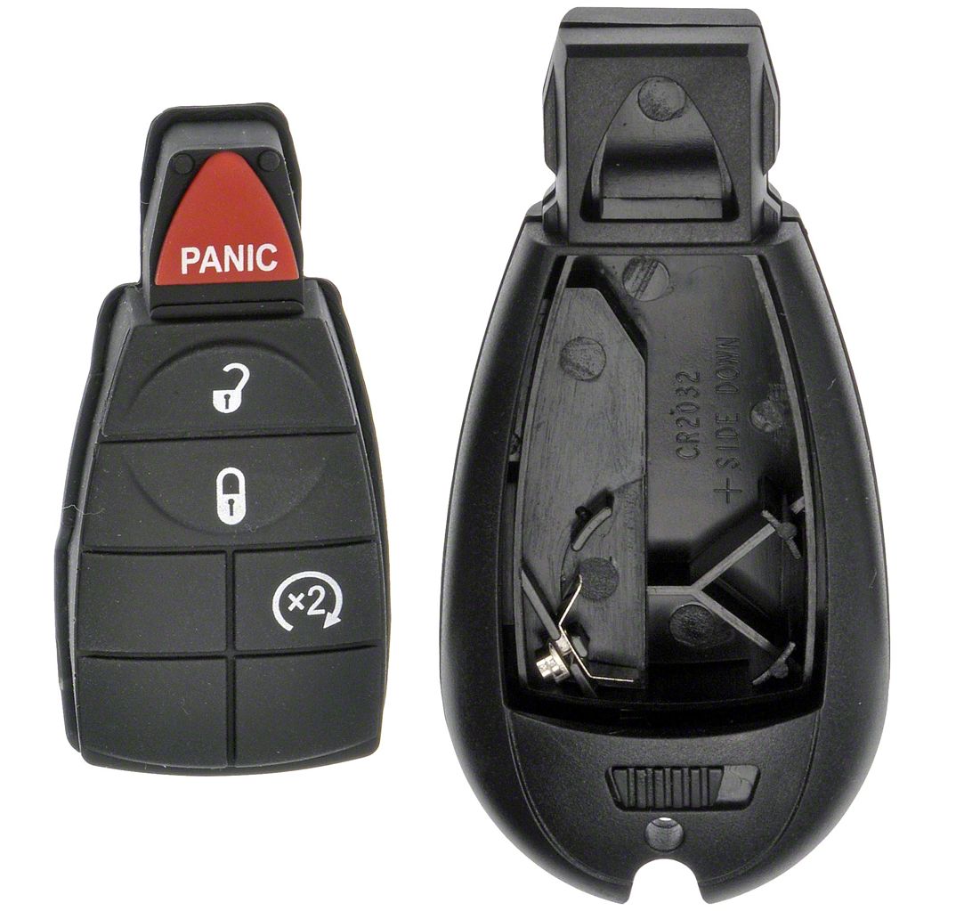 RAM 1500 Keyless Entry Remote Case; Black (2011 RAM 1500)