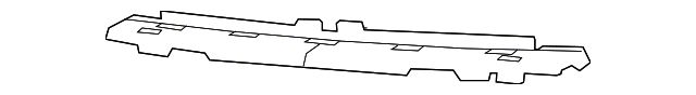 Mopar RAM 1500 Bumper Cover Reinforcement; Front 68031521AC (09-12 RAM ...