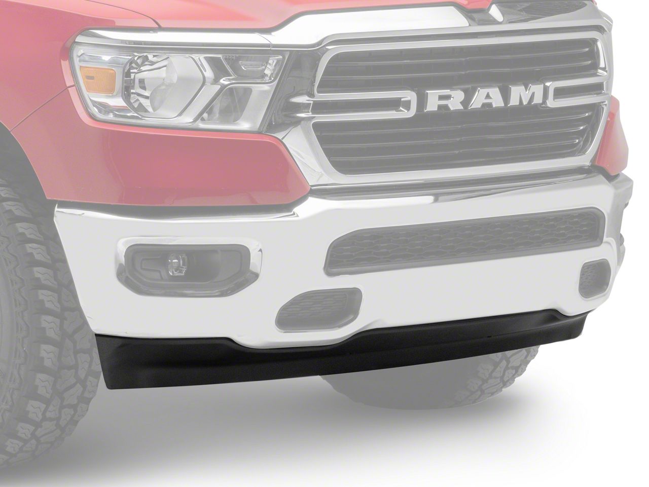 Mopar RAM 1500 Air Dam; Front 68429261AA (19-23 RAM 1500) - Free Shipping