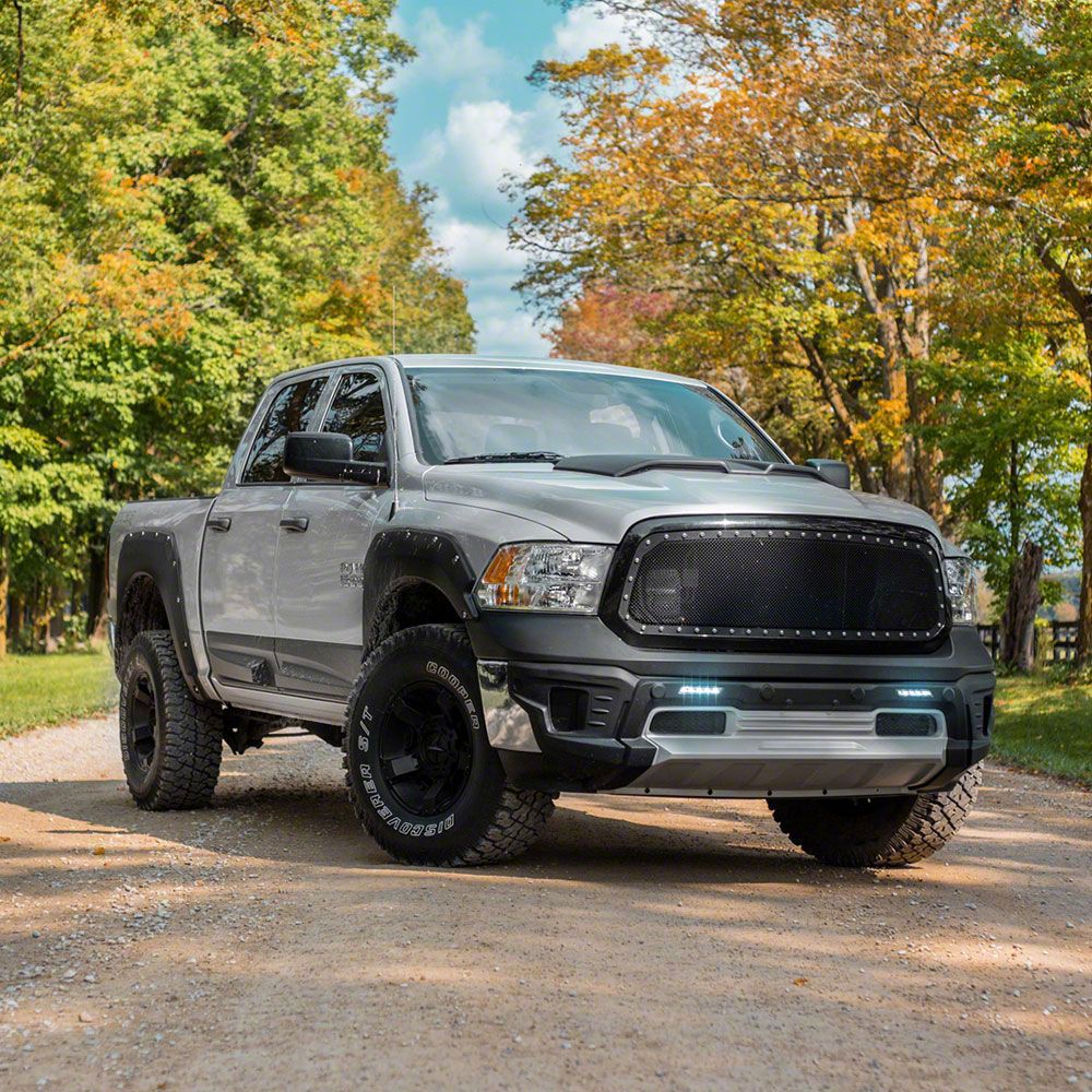 Air Design RAM 1500 Off-Road Styling Kit with Fender Vents; Satin Black ...