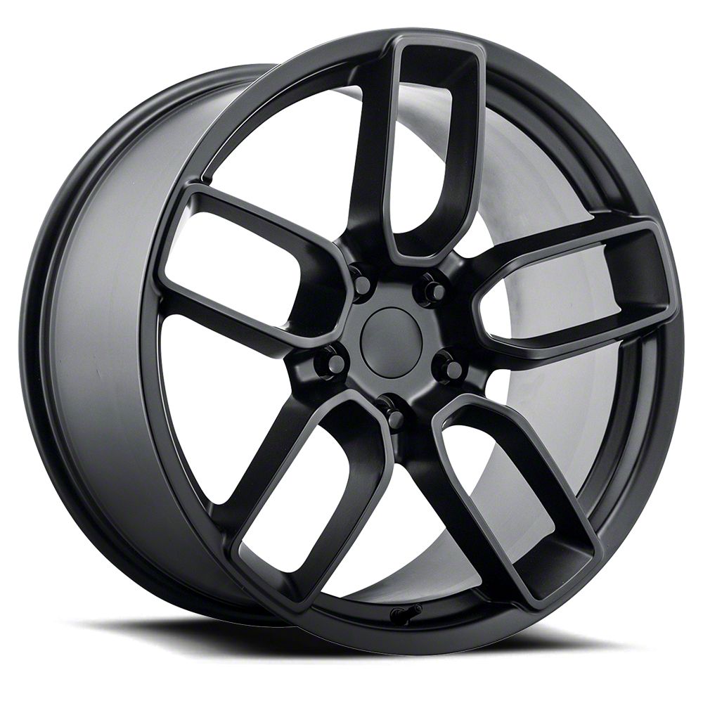 RAM 1500 Hellcat Redeye Widebody Satin Black 5-Lug Wheel; 22x10; 18mm ...