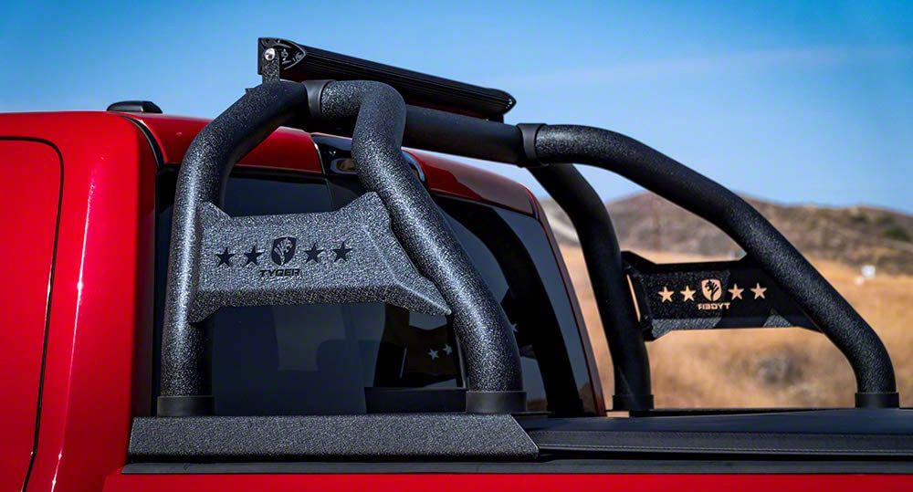 RAM 1500 Sport Bar; Textured Black (02-18 RAM 1500 w/o RAM Box) - Free ...