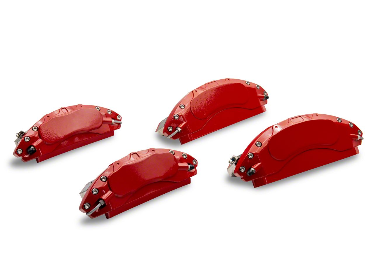 Proven Ground RAM 1500 Red Caliper Covers; Front and Rear R135228 (19 ...