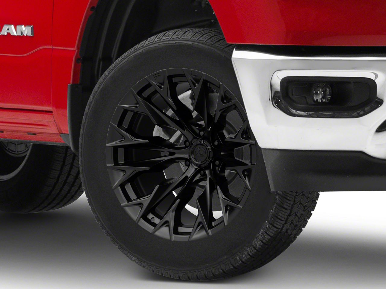 Fuel Wheels RAM 1500 Flame Blackout 6-Lug Wheel; 20x10; -18mm Offset ...