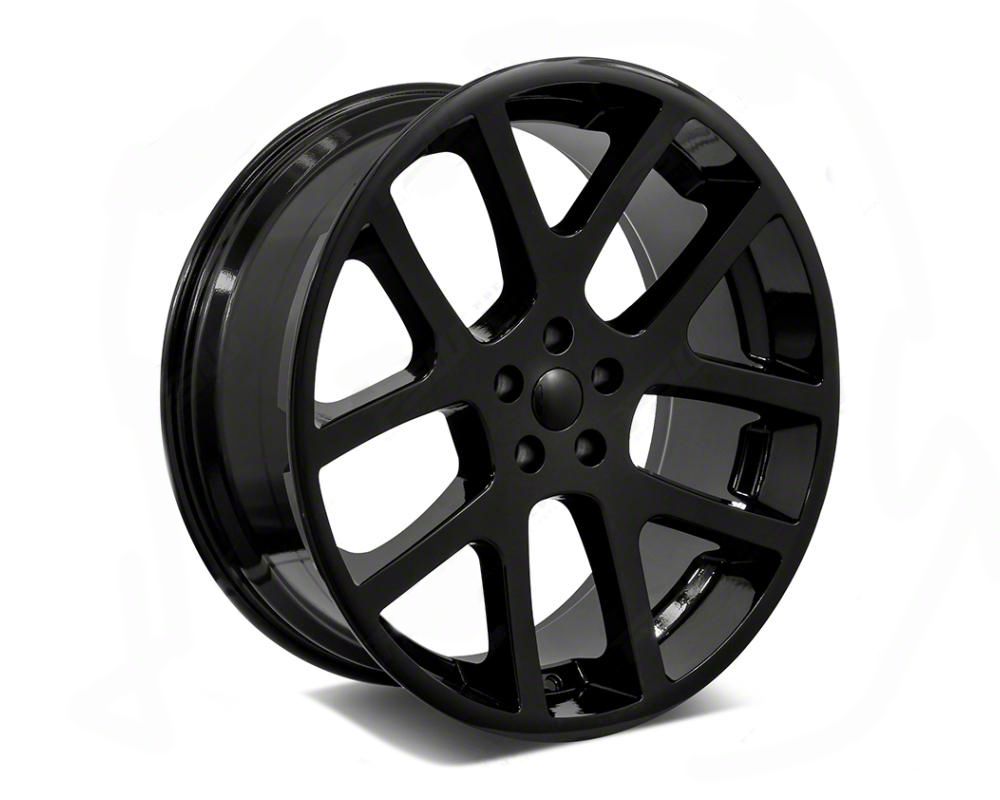 Factory Style Wheels RAM 1500 Viper Style Gloss Black 5-Lug Wheel ...