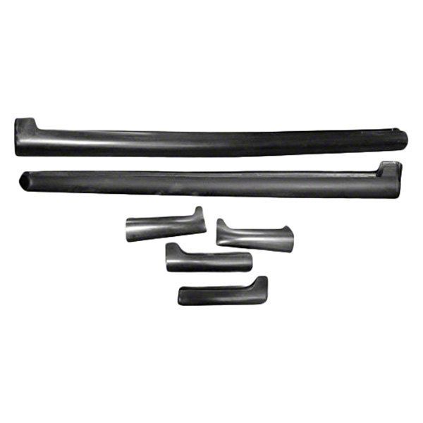 Street Scene RAM 1500 Side Skirts; Unpainted 950-70511 (02-08 RAM 1500 ...