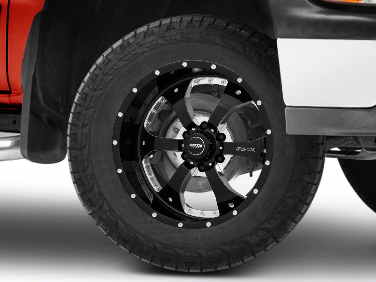 SOTA Off Road Silverado NOVAKANE Death Metal 6-Lug Wheel - 20x9; 0mm ...